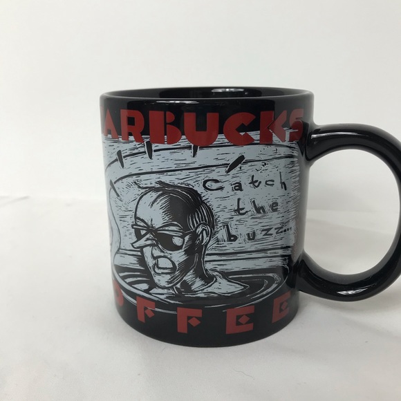 Starbucks | Kitchen | 999 Gary Trudeau Catch The Buzz Mug 18 Oz | Poshmark